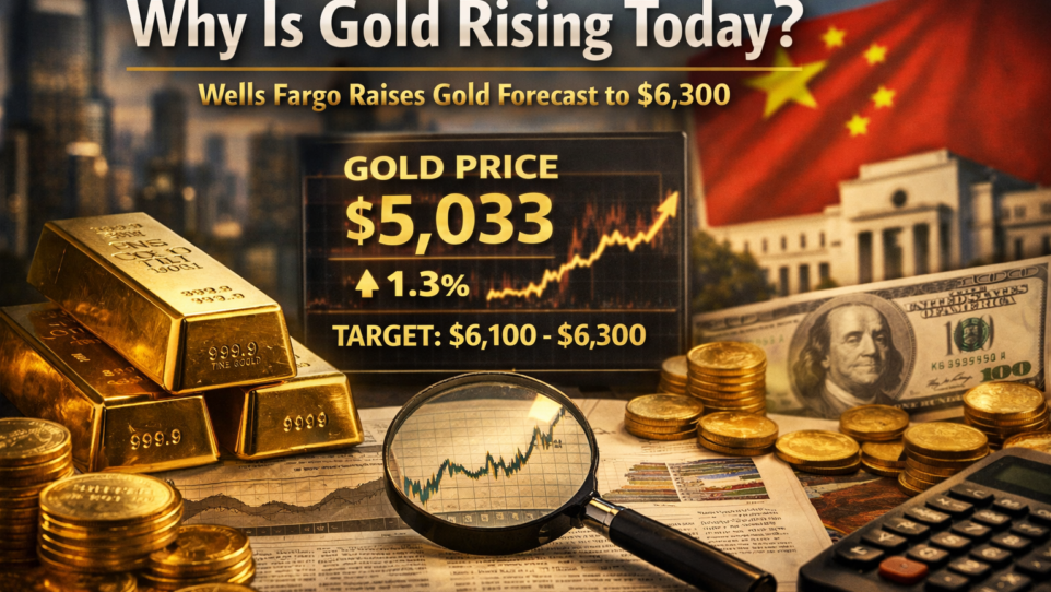 Why Is Gold Rising Today? Wells Fargo Lifts Gold Forecast to $6,300 ...