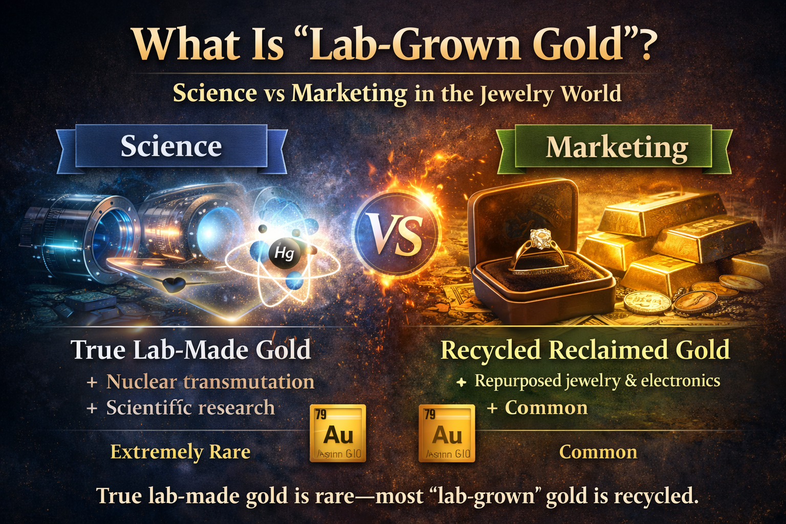 What Is “Lab-Grown Gold”? The Science, the Marketing — and What It ...